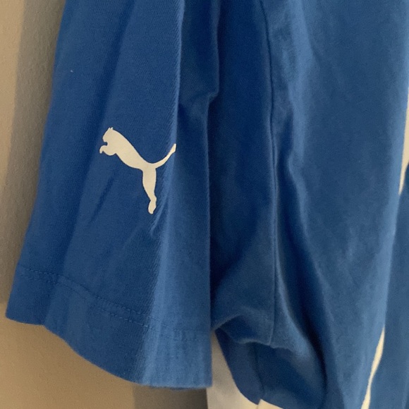 Puma | Shirts | Mens Blue Puma T Shirt | Poshmark